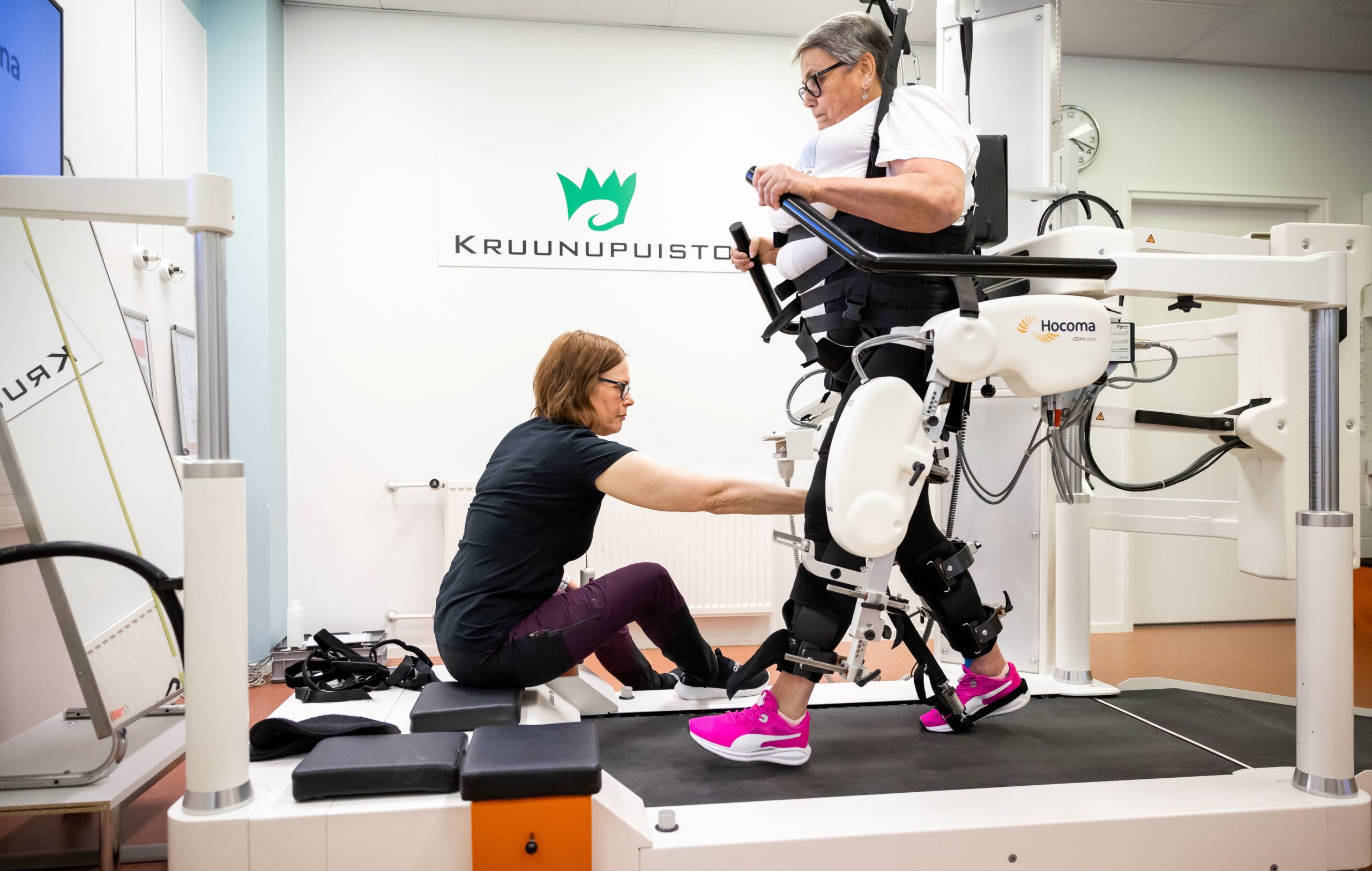 Lokomat - kävelyrobotti - Kruunupuisto